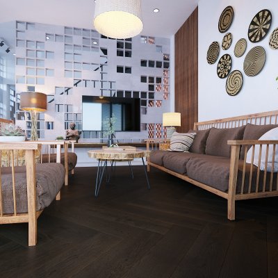 Podłoga Dębowa Design Experience Maxi Plus Dąb Color Marone - Producent ...